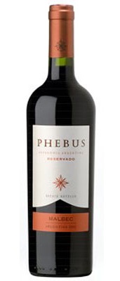 Phebus Reservado Malbec Patagonia | Bourgondiër wijnen en dranken